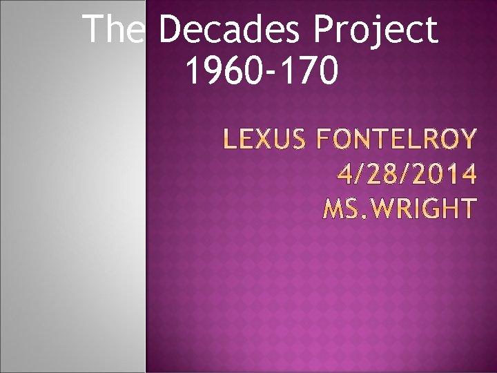 The Decades Project 1960 170 Women wore short