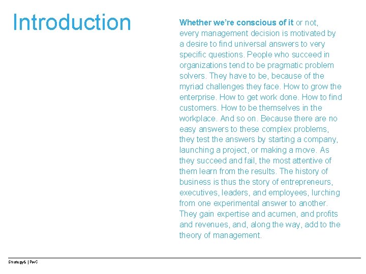 20 Questions for Business Leaders The entire history