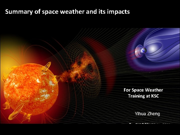 Summary of space weather Over and its impacts