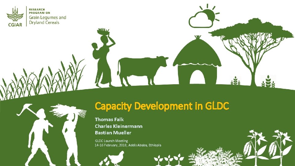 Capacity Development in GLDC Thomas Falk Charles Kleinermann
