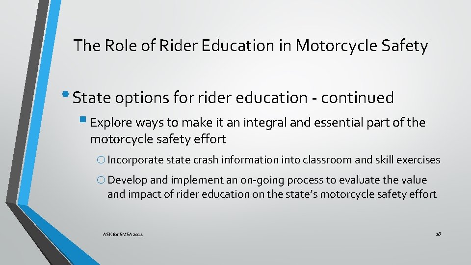 The Role of Rider Education in Motorcycle Safety