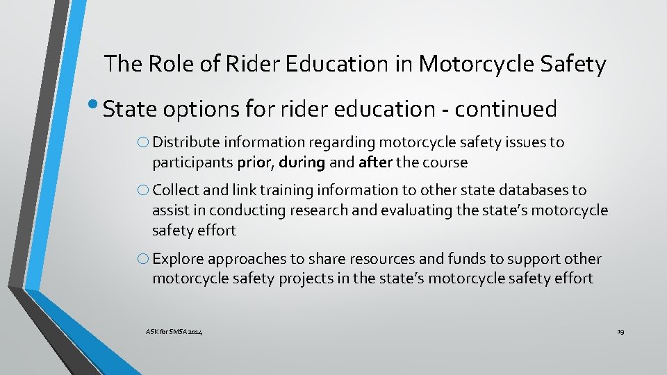 The Role of Rider Education in Motorcycle Safety