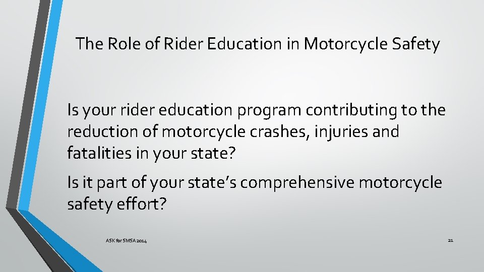 The Role of Rider Education in Motorcycle Safety