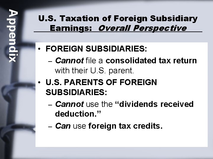 CHAPTER 16 TRANSLATING FOREIGN STATEMENTS THE TEMPORAL METHOD