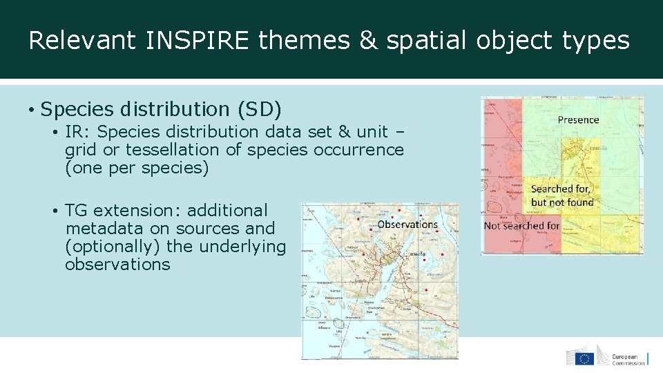Which INSPIRE theme to use for MSFD datasets