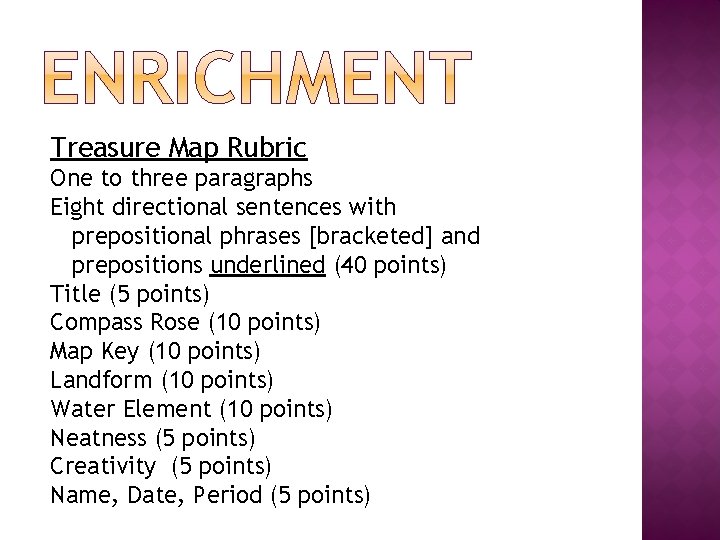 Prepositions are words that show a relationship between