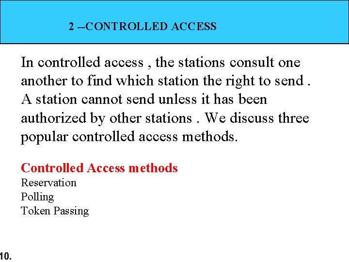 10 Part III Datalink Layer Copyright The Mc