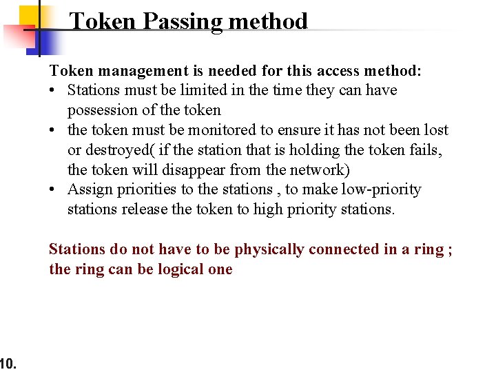 10 Part III Datalink Layer Copyright The Mc