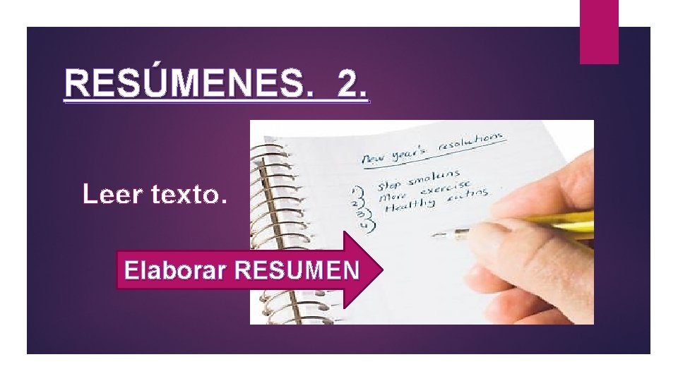 RESMENES 2 Leer texto Elaborar RESUMEN ENTENDER ES