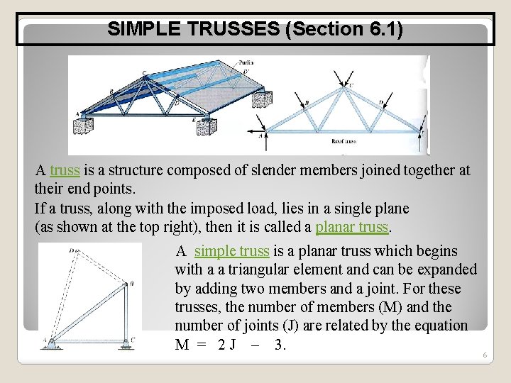 Engineering Mechanics STATICS PDT 181 Lecture 12 By