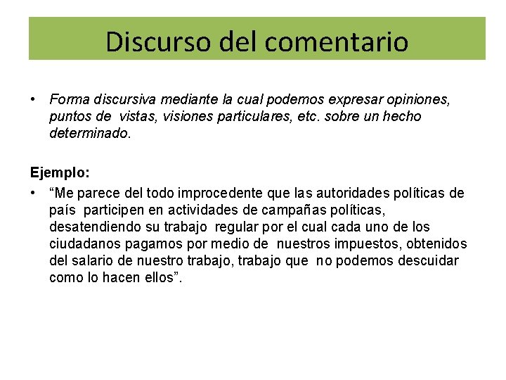 Secuencias o formas discursivas Qu son Dilogo Descripcin