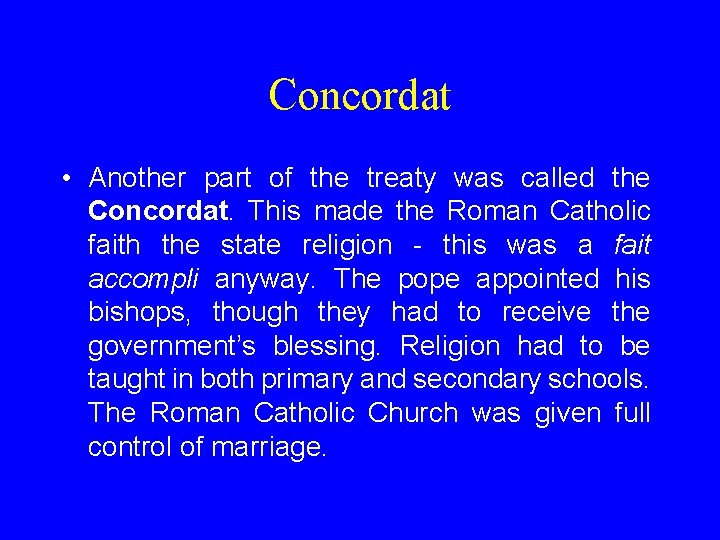 Mussolini and the Catholic Church Mussolini at the