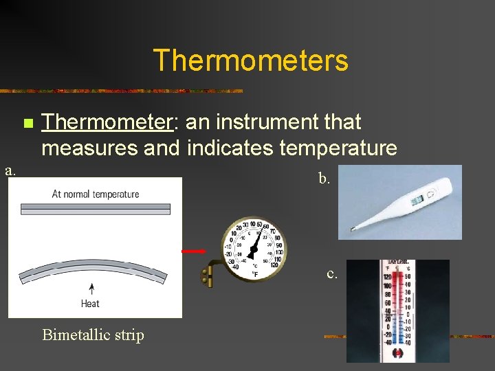 Thermodynamics Brief walkthrough of temperature heat and energy
