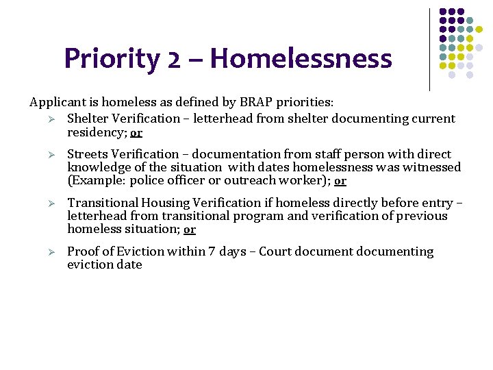 BRAP Bridging Rental Assistance Program What is BRAP