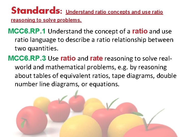 Unit 2 Rate Ratio and Proportional Reasoning Using