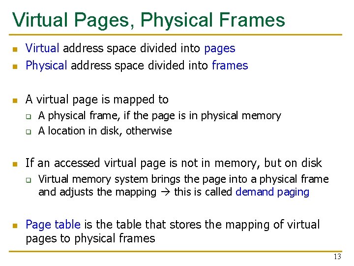 Design of Digital Circuits Lecture 25 b Virtual