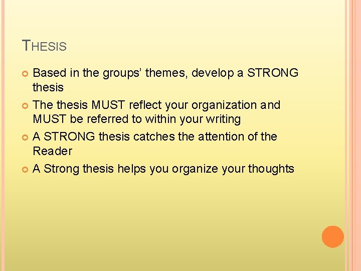 DBQ WRITING TIPS PREPARING TO WRITE Read ALL
