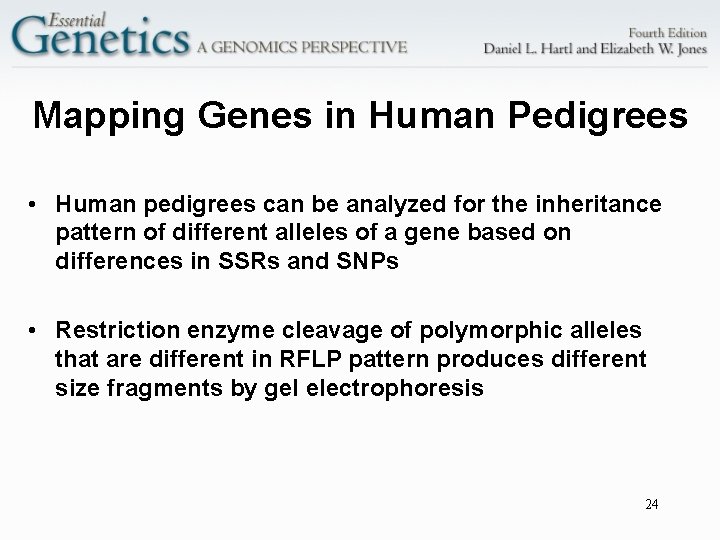 4 Gene Linkage and Genetic Mapping Mendels Laws