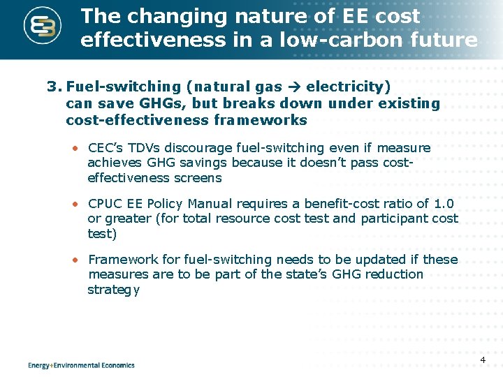 Energy efficiency costeffectiveness CEC IEPR Workshop on 2030