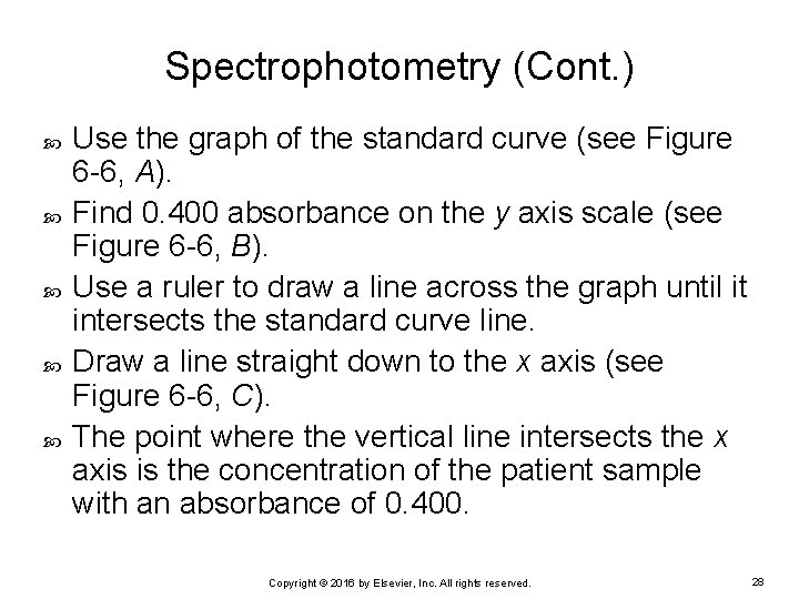 Chapter 6 Clinical Chemistry Laboratory Copyright 2016 by