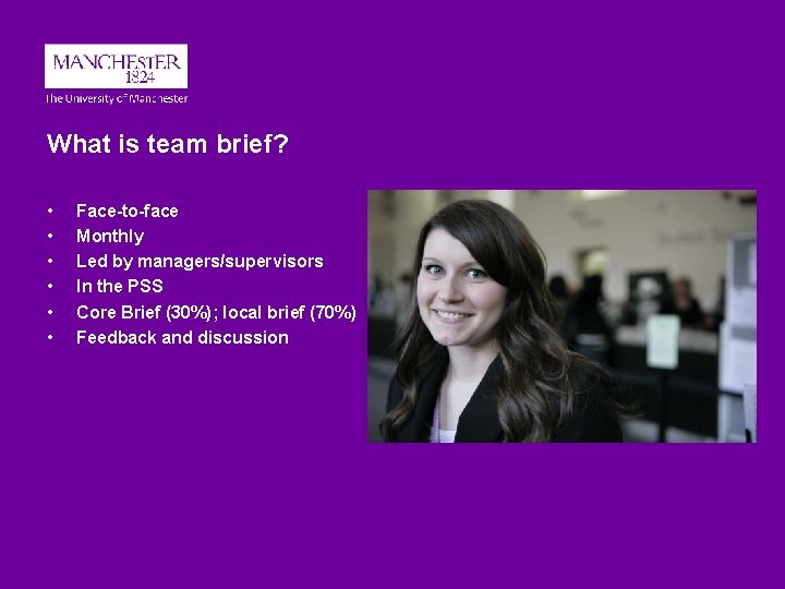 Team briefing 2014 Rachael Mc Graw Internal Communications
