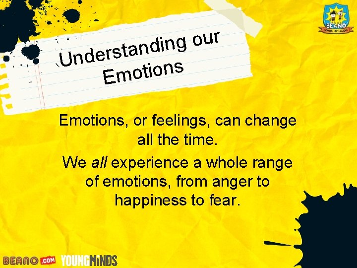 BOUNCEBACKABILITY 1 Understanding our Emotions r u o