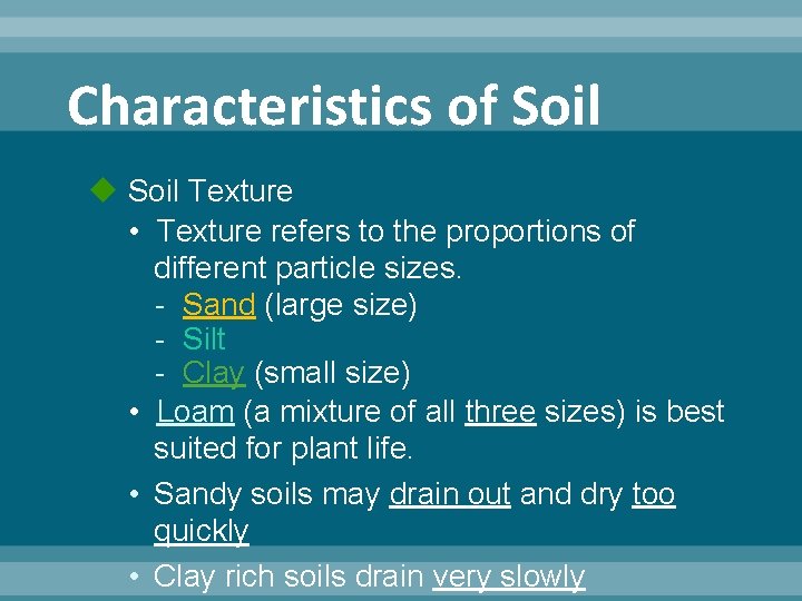 Soil Importance of Soil An important product of