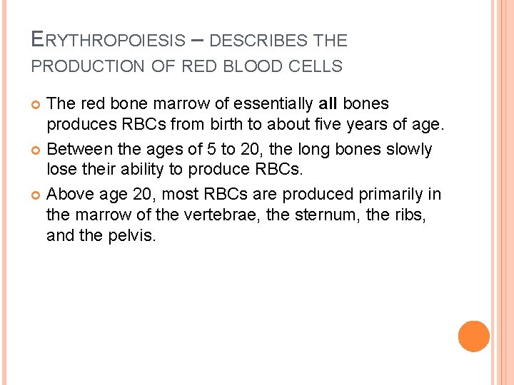 BLOOD The Cardiovascular System Blood transports substances and