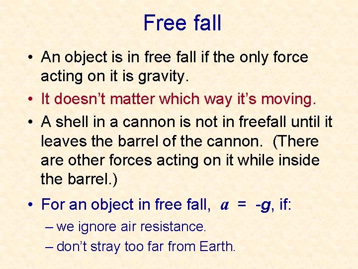 Forces Newtons Laws of Motion Weight Free fall