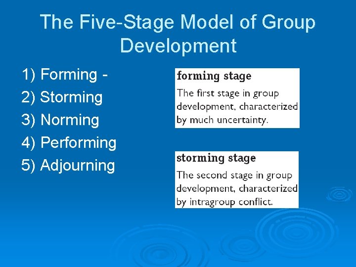 Chapter 8 Foundations of Group Behavior Groups Formal