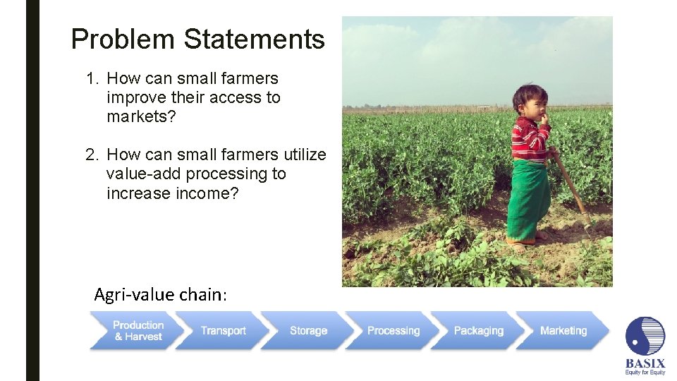 IMPROVING FARMERS LIVELIHOODS THROUGH PROMOTING FARMER PRODUCER ...