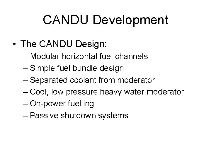GENERATION III AND III NUCLEAR POWER PLANT DESIGNS