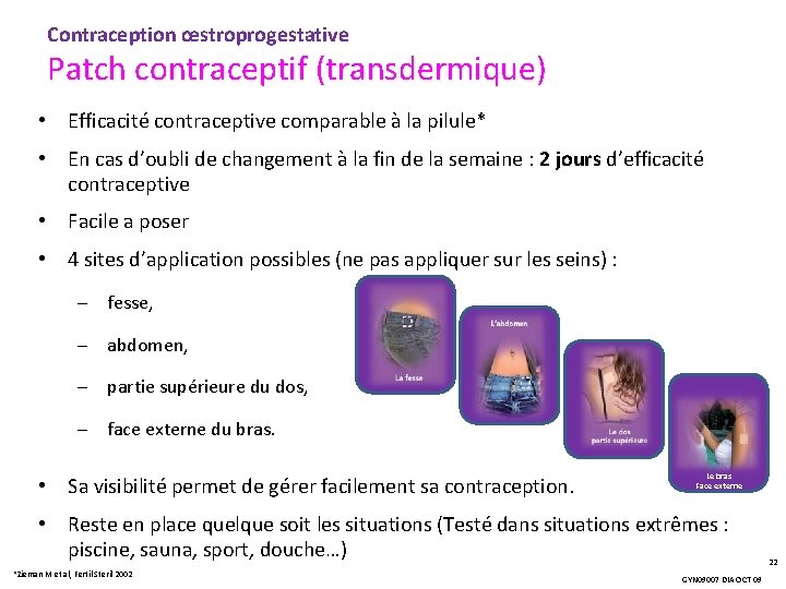 Les diffrentes mthodes de contraception DR LOUCIF GYN