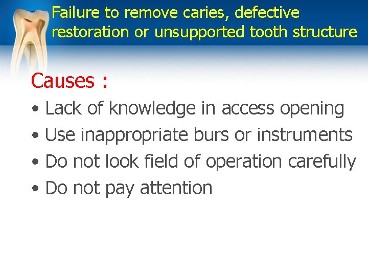 Common problems errors in access opening Assist Prof