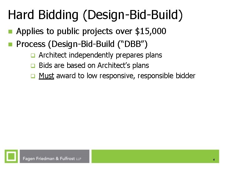 Understanding Project Delivery Methods Red Bluff Union Elementary