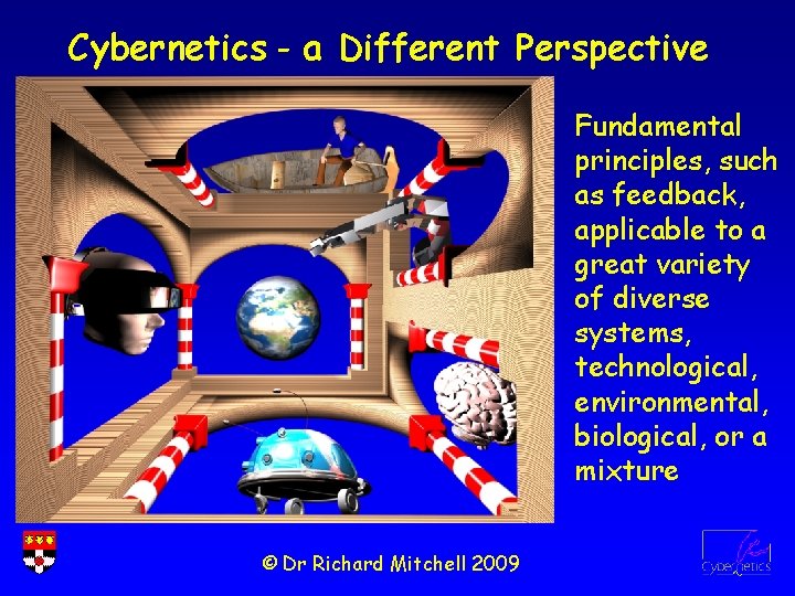 Cybernetics and Robotics Dr Richard Mitchell Senior Lecturer
