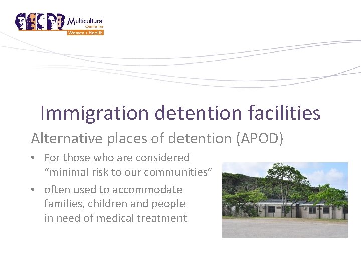 Immigration Detention womens health wellbeing Maria Hach Adele
