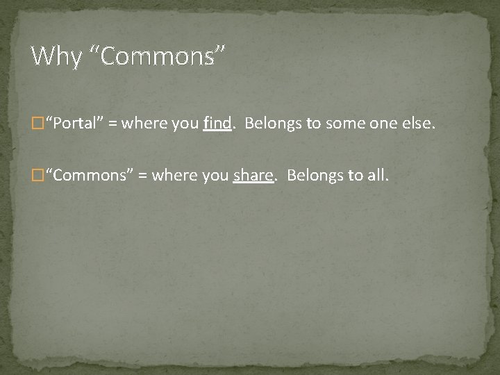 Minnesota Geospatial Commons Test Implementation Geospatial Commons ...