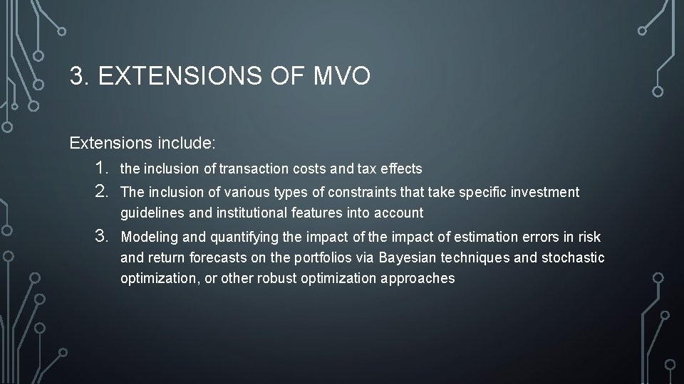 60 YEARS OF PORTFOLIO OPTIMIZATION PRACTICAL CHALLENGES AND