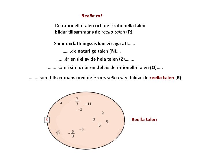 Z 1 1 Tal och berkningar Naturliga tal