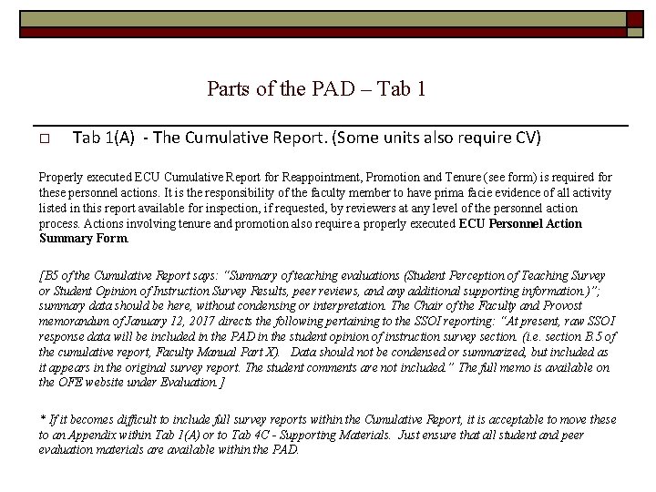 Building Your Personnel Action Dossier 2018 2019 Jeff