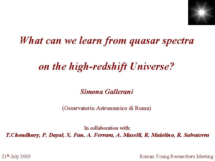 What can we learn from quasar spectra on