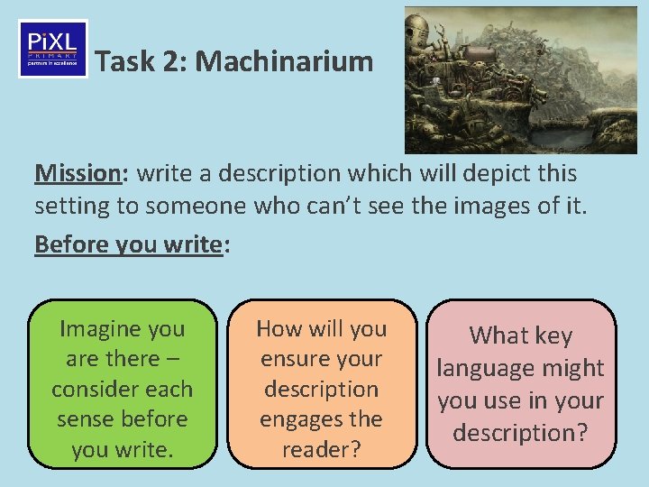 Year 3 Diagnostic Writing tasks Opportunities to identify