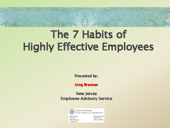 The 7 Habits of Highly Effective Employees Presented