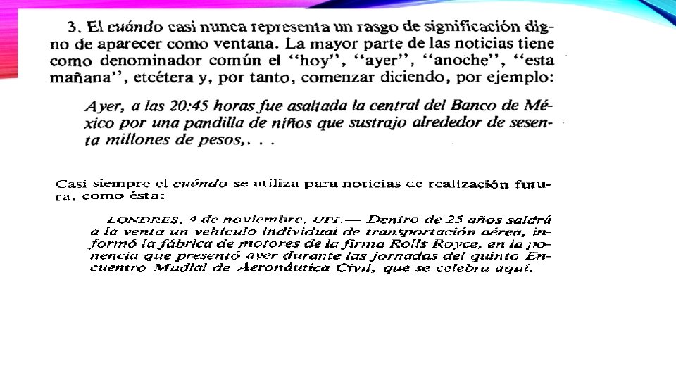 ESTRUCTURA Y CARACTERSTICAS DE LA NOTA INFORMATIVA CARACTERSTICAS