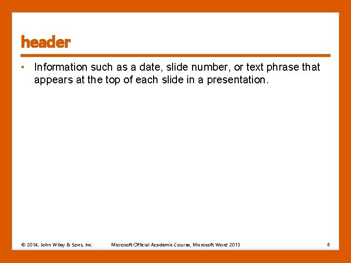 Microsoft Powerpoint 2013 Lesson 4 Vocabulary Designing a