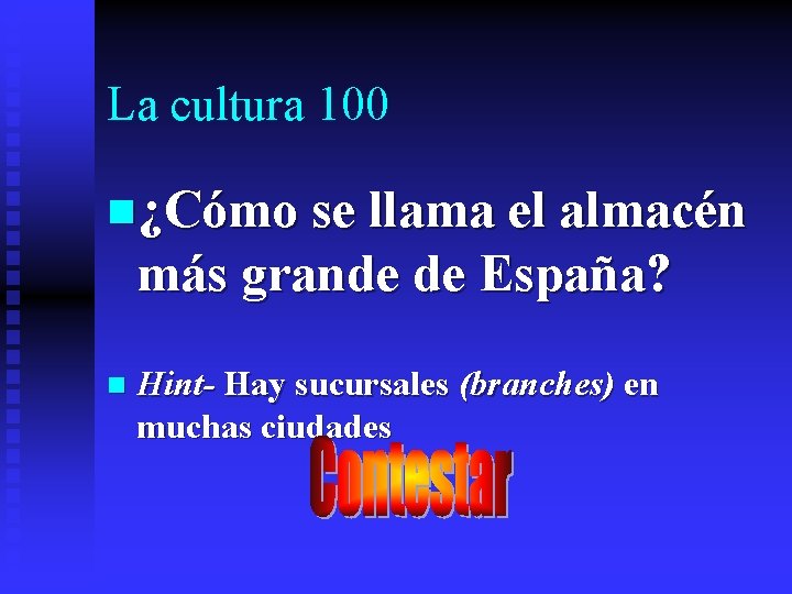 El vocabulario 100 200 300 400 500 El