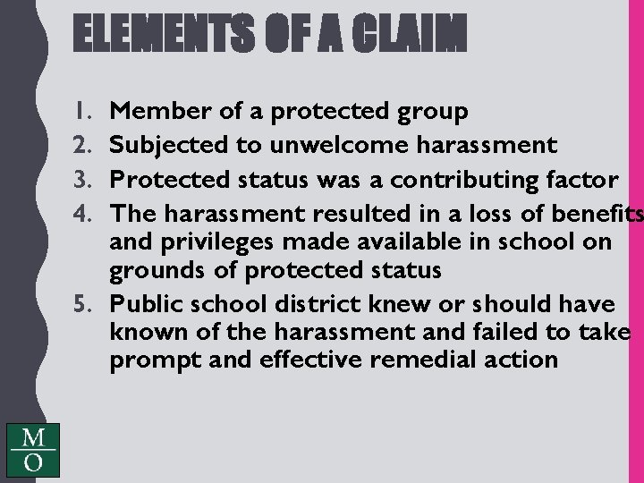 WHAT PRINCIPALS NEED TO KNOW ABOUT INVESTIGATING CLAIMS