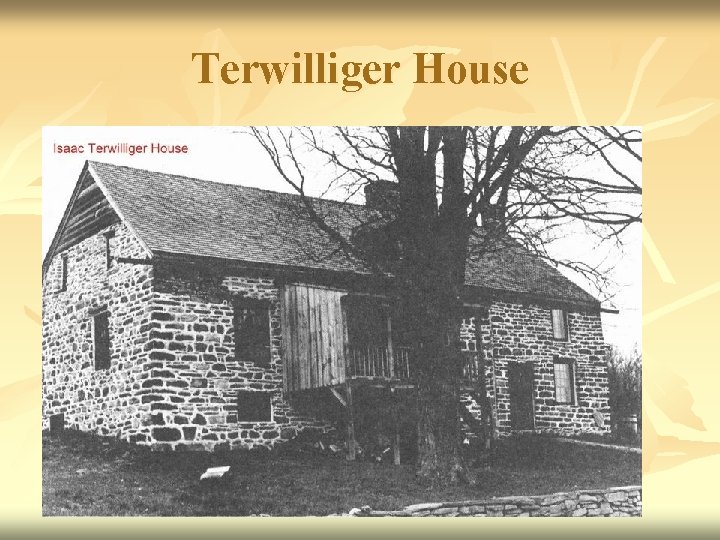 Shawangunk Historical Society n Shawangunk Hearths Revisited Frank