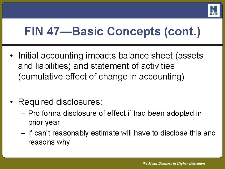 Making Sense of Conditional Asset Retirement Obligations FIN